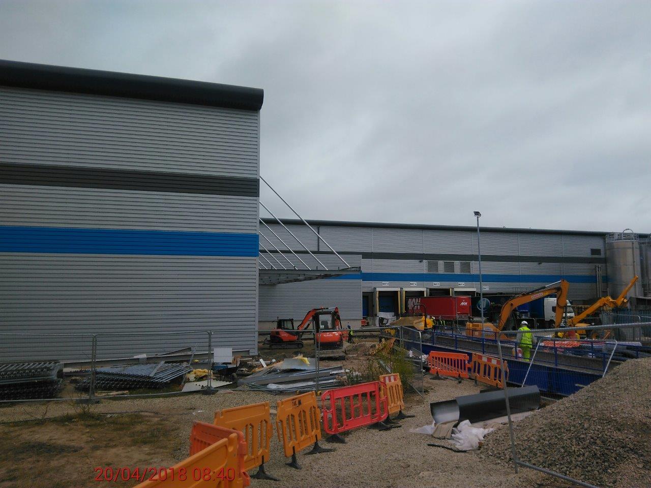 Design, Planning & Feasibility for New Warehouse Extension